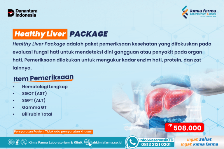 HEALTHY LIVER PACKAGE – Kimia Farma Laboratorium & Klinik