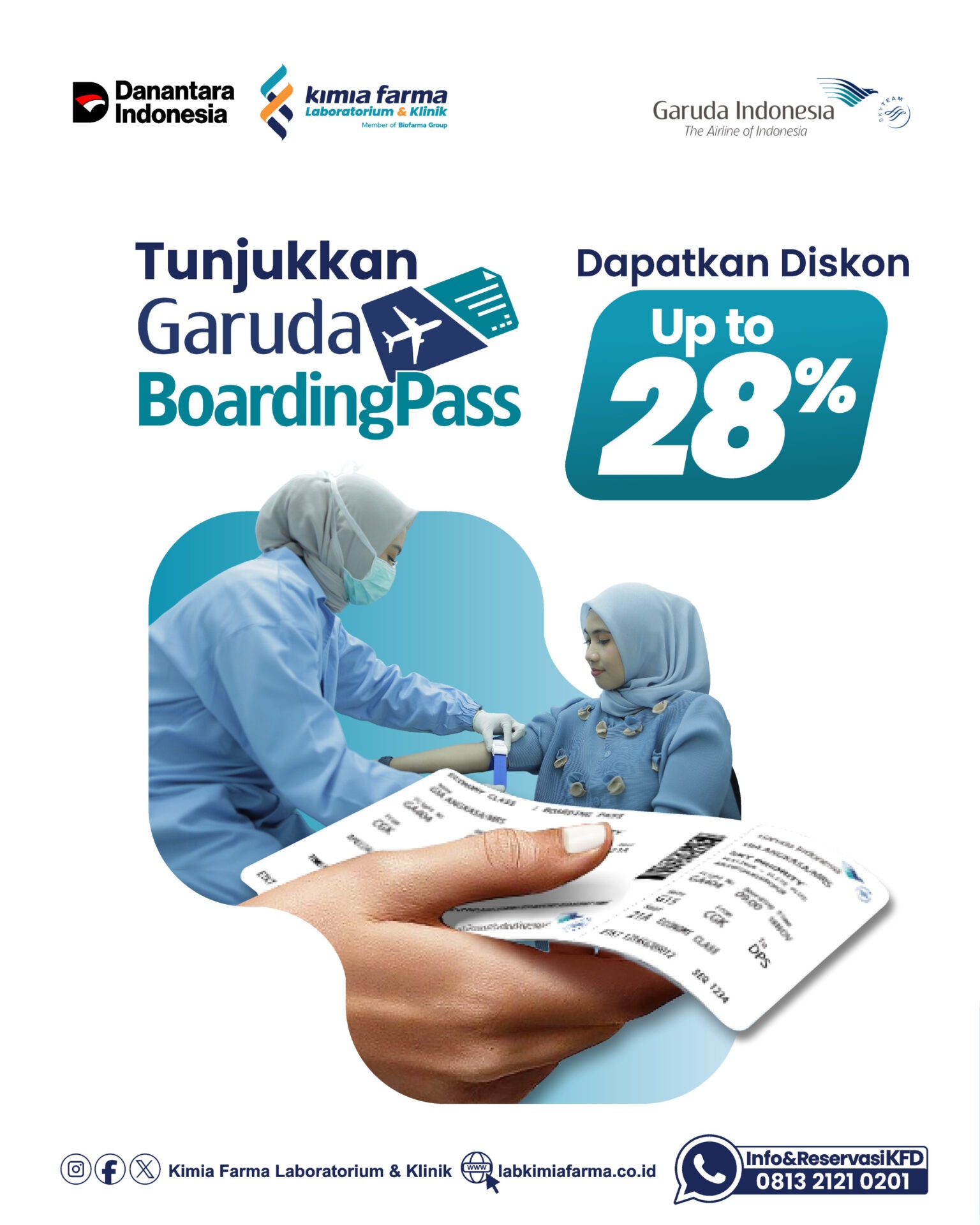 SEHAT TERBANG BERSAMA GARUDA – Kimia Farma Laboratorium & Klinik